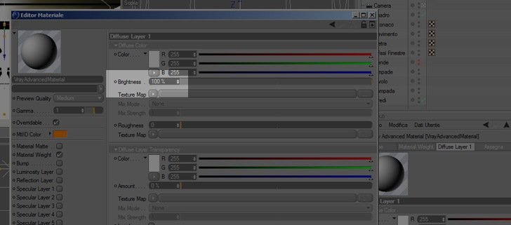 Illuminare un interno con VrayforC4D 1.2 (parte 2) | Angelo Ferretti